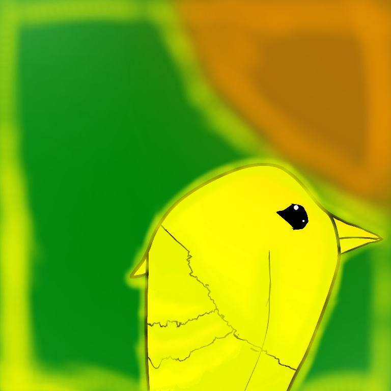 First Bird Drawing - ibisPaint