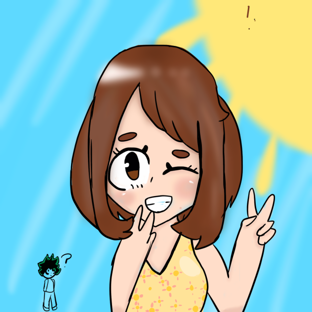 Uraraka ochako - ibisPaint