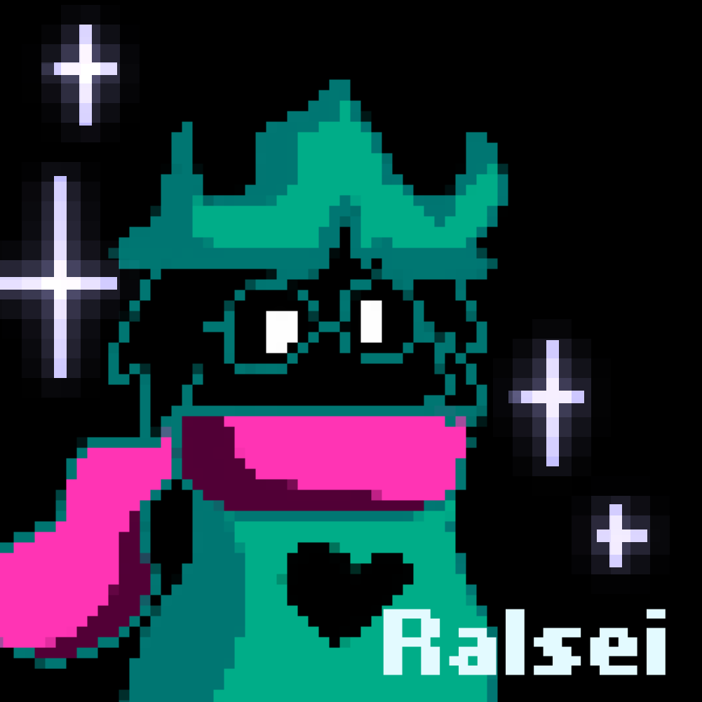 DELRARUNE Ralsei - ibisPaint