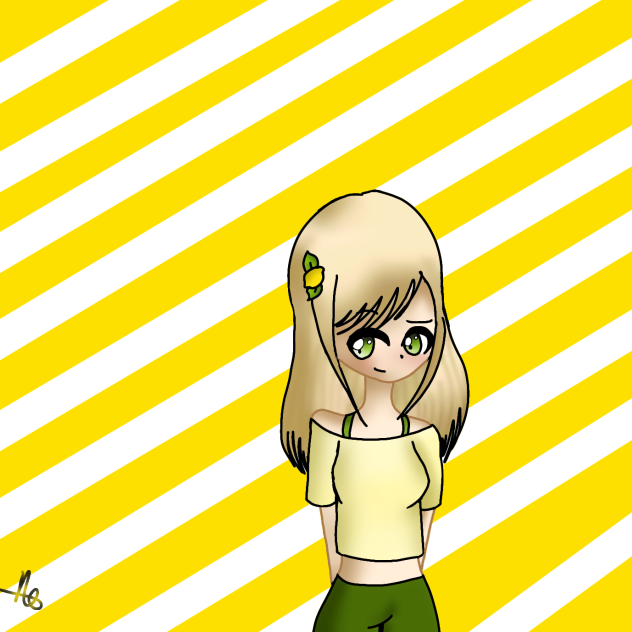 Lemon girl 🍋 - ibisPaint