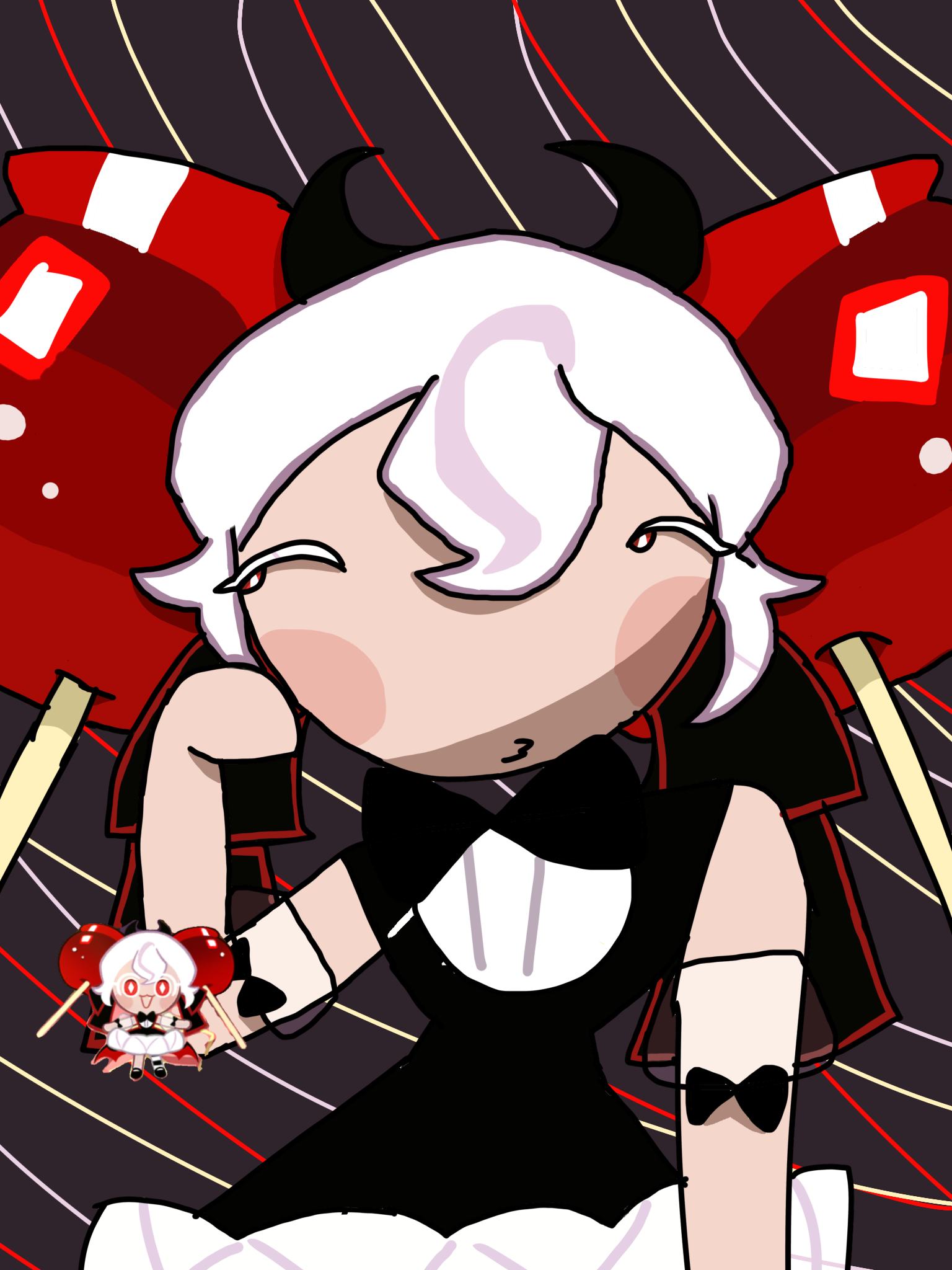 Candy apple cookie! - ibisPaint