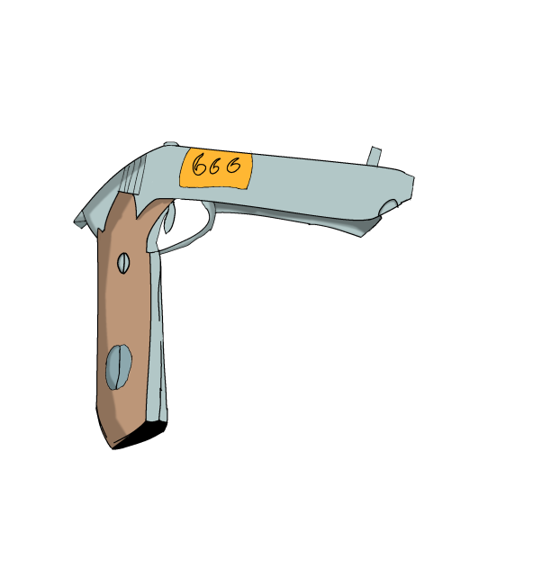 Alucard gun - ibisPaint