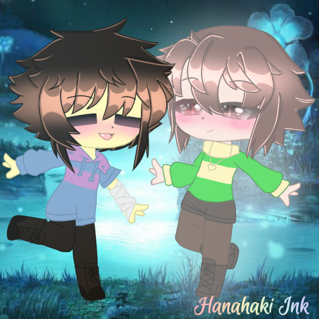 Charisk edit (Chara x Frisk) - ibisPaint