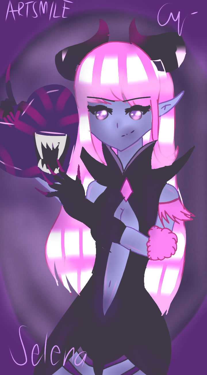 SELENA (ABYSSAL WITCH) MLBB - ibisPaint