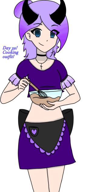 Day 32! Cooking outfit!! - ibisPaint