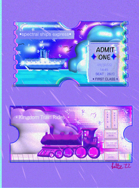 🎟 ticket to ride - ibisPaint