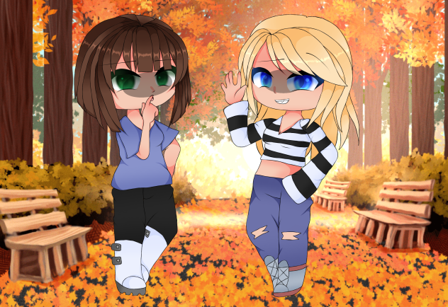 The chaotic duo - ibisPaint