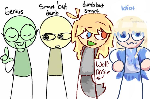 Smart dumb collab - ibisPaint