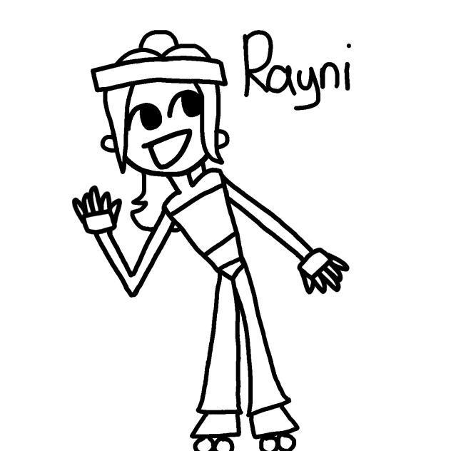 Rayni I (my OC) - ibisPaint