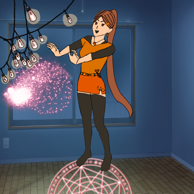 Beautiful and magician, Witch - ibisPaint