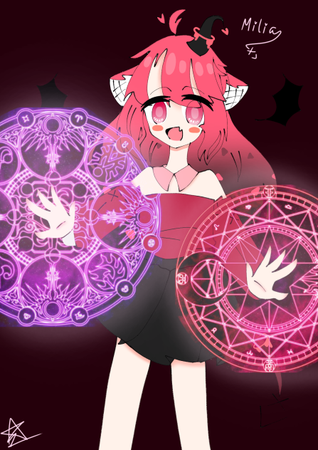 Im a Magic girl - ibisPaint