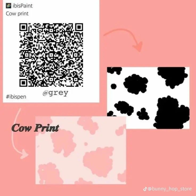 Cow print🧡 - ibisPaint