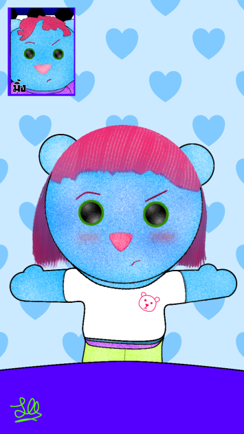 The Blue Bear💙🔵🟦🐻 - ibisPaint