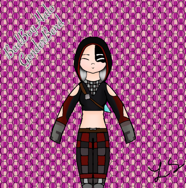 BadBoyHalo GenderBend - ibisPaint