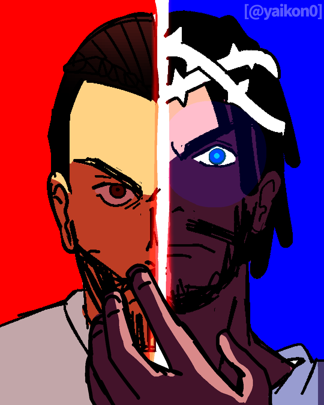 kendrick vs. drake - ibisPaint
