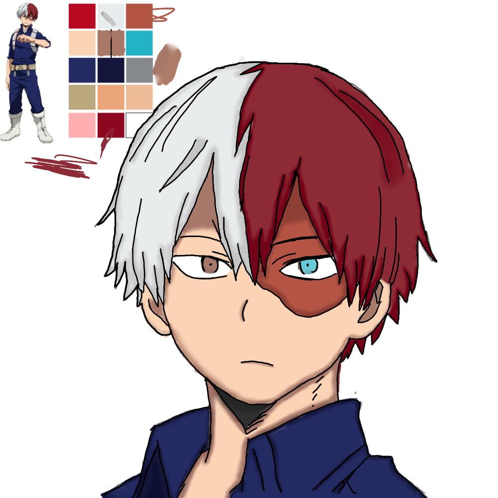 shoto todoroki - ibisPaint