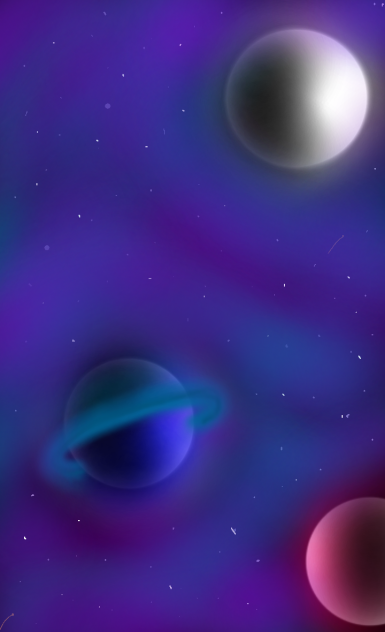 Random Planets - ibisPaint