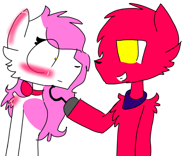 foxy x mangle - ibisPaint