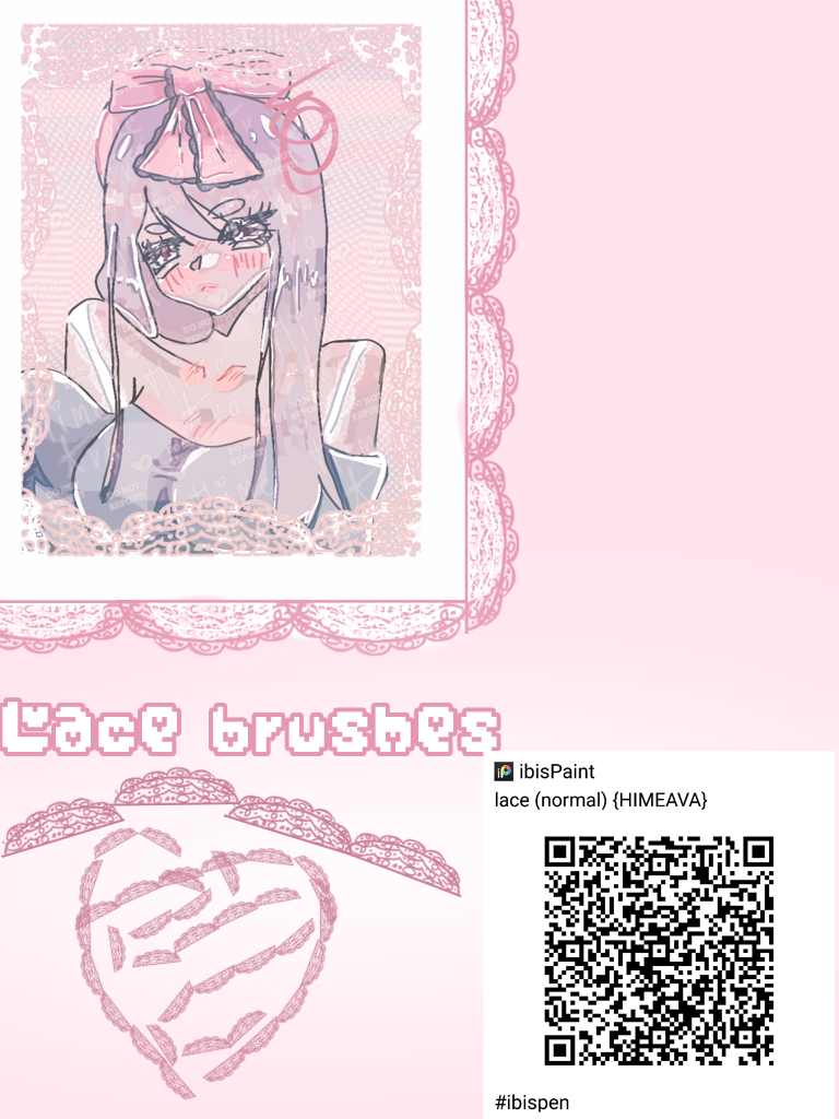 Lace brushes 💗🎀 (Normal) - ibisPaint