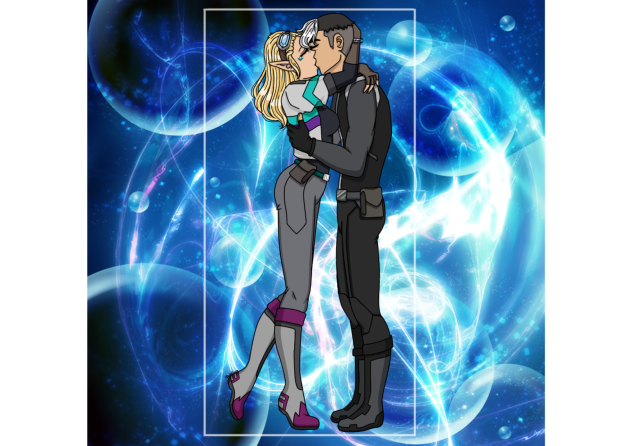 Liri and Shiro [Speedpaint] - ibisPaint