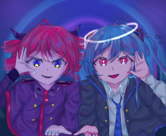 Miku and Teto - ibisPaint