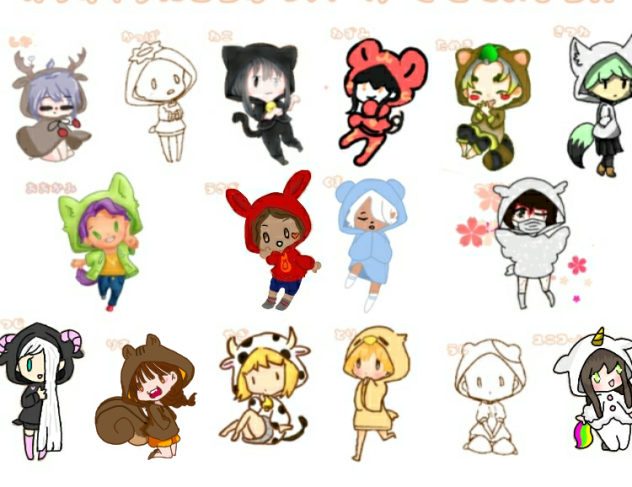 Collab animal - ibisPaint