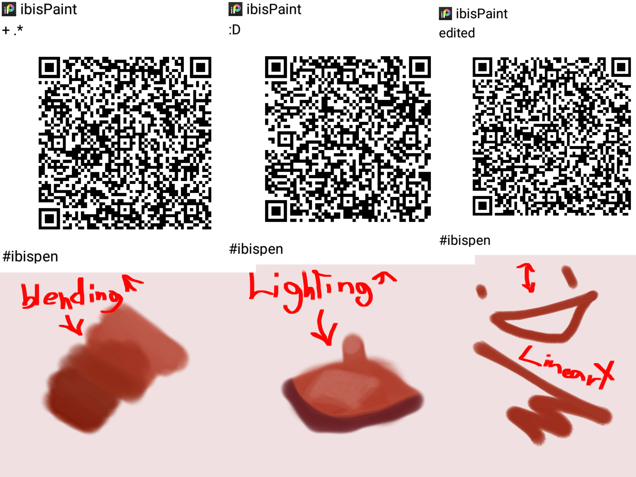 Blending, Lighting, Lineart - ibisPaint