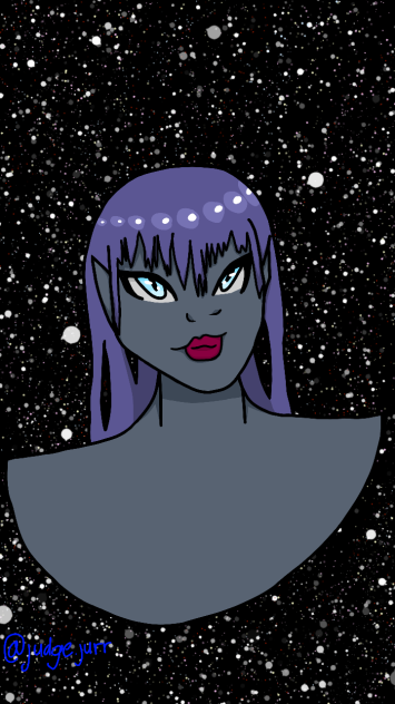 She A Alien - ibisPaint