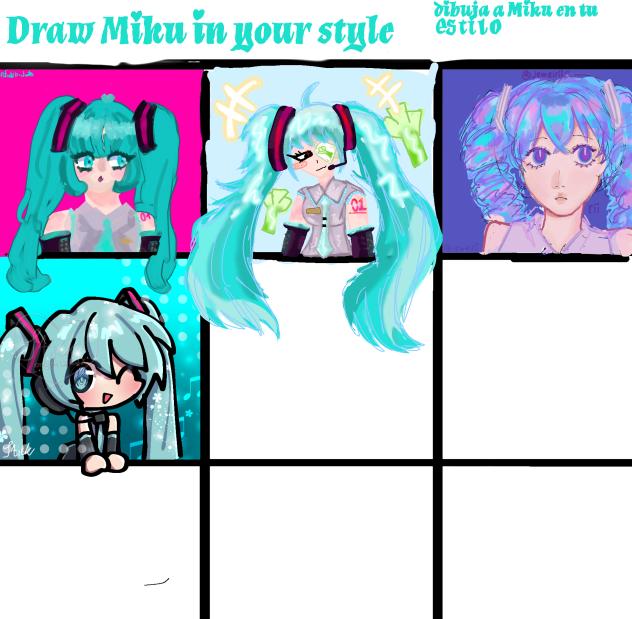 Miku collab - ibisPaint