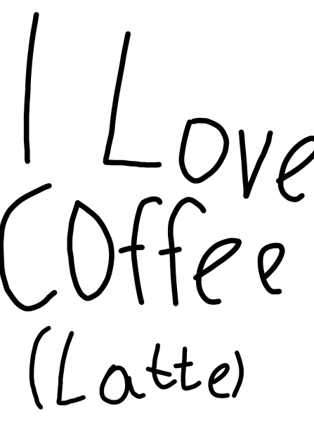 I love Latte - ibisPaint