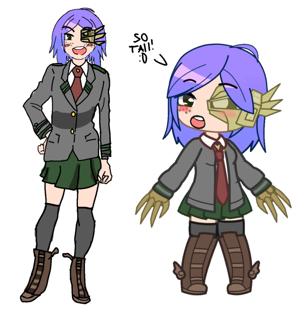 Gacha MHA Oc Meets Drawing Oc 2 - ibisPaint