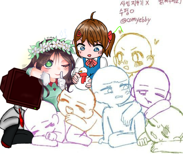 Cute collab - ibisPaint