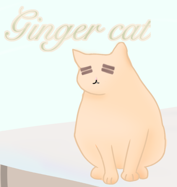 Ginger cat - ibisPaint