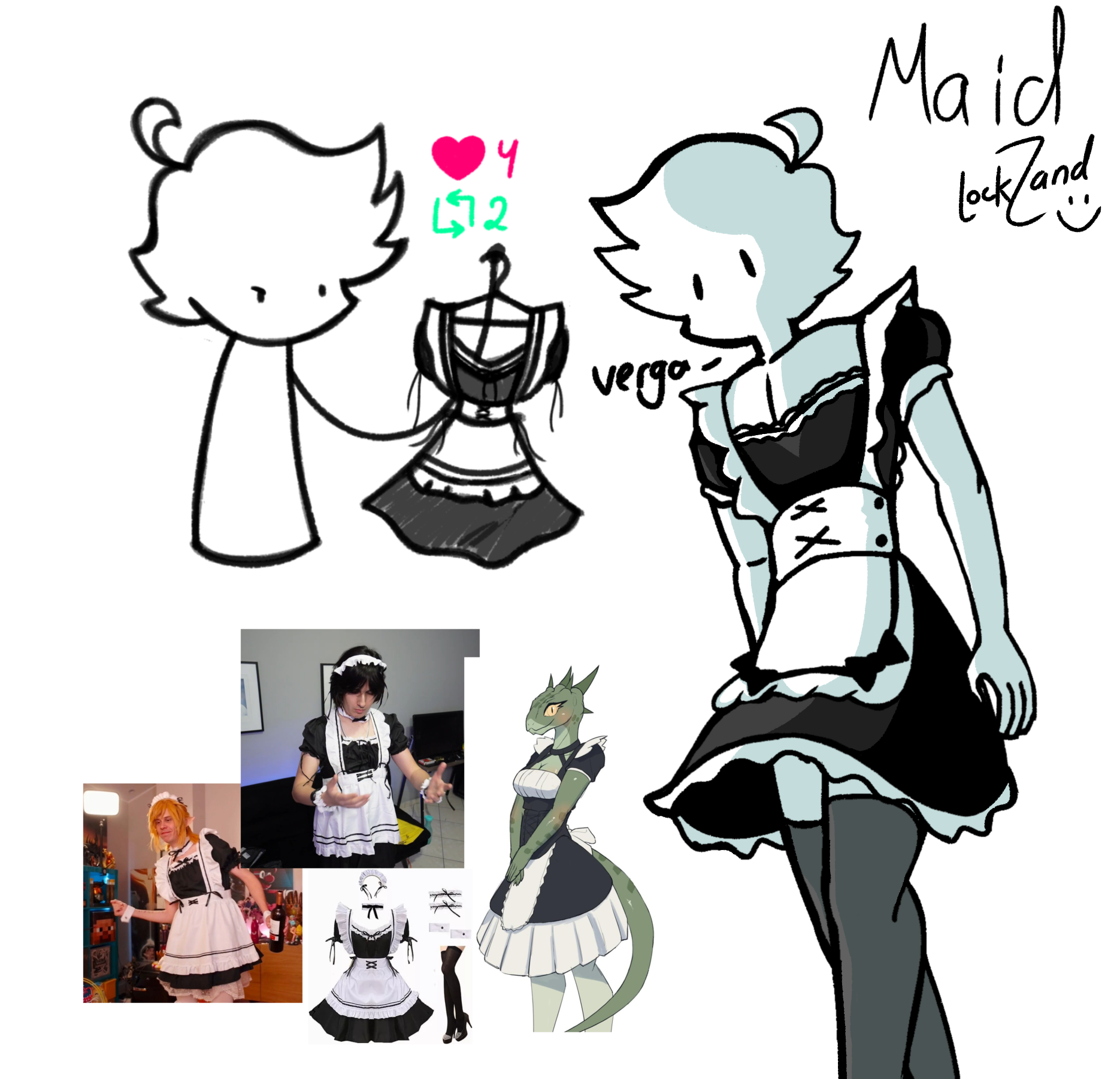 LockZand maid - ibisPaint