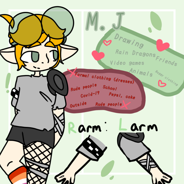 Official M.J ref sheet! 🎉🥳 - ibisPaint