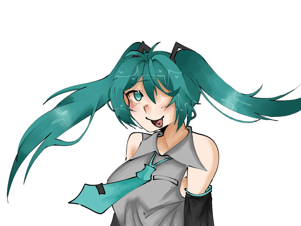 ignore the other eye ;-; - ibisPaint