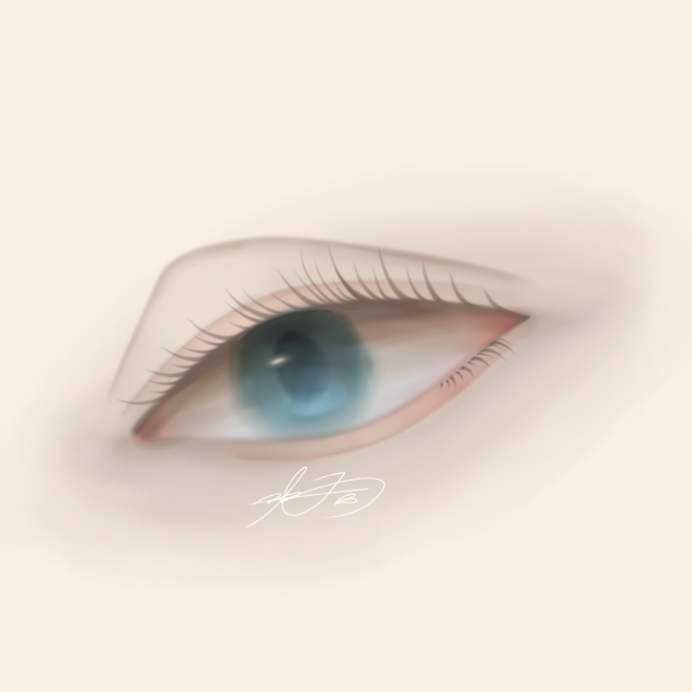 Eye drawing - ibisPaint