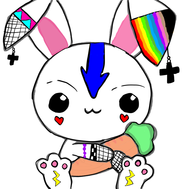 Rockstar bun bun - ibisPaint