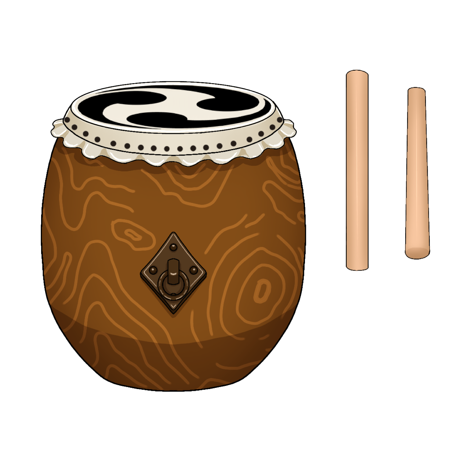 Taiko Drum 2 - ibisPaint