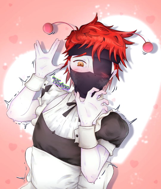 Hoku Maid Cosplay - ibisPaint