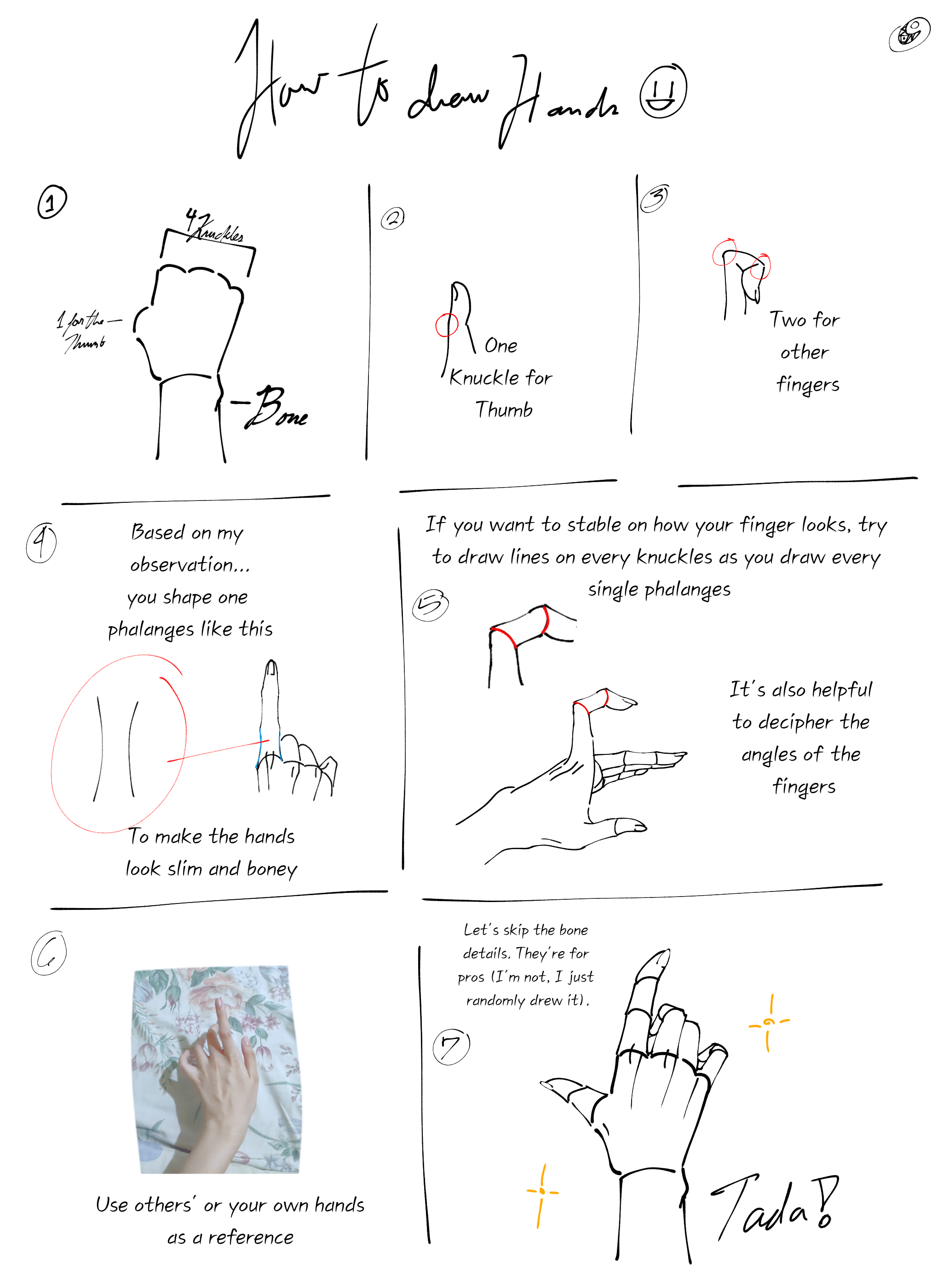 How to draw hands - ibisPaint