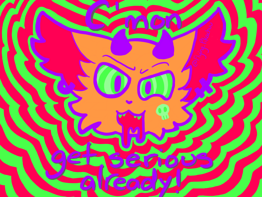 C’mon, get serious already! - ibisPaint