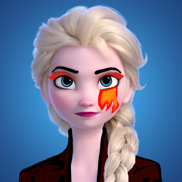 Elsa Recreate [ibisPaint Creations] - ibisPaint