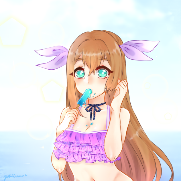 Summer Yuna! - ibisPaint