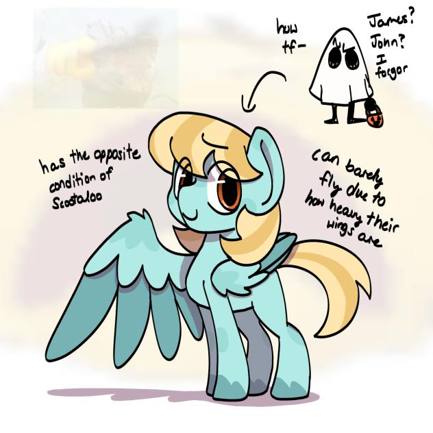 Ghost kid pony design - ibisPaint