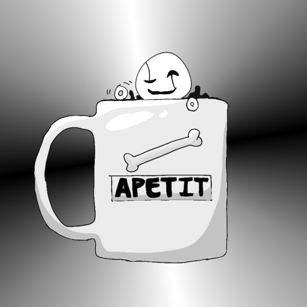 Goopster in a mug - ibisPaint