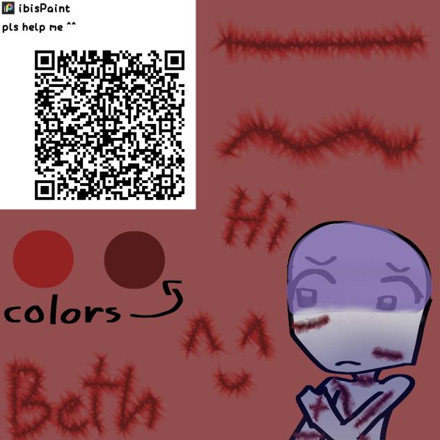 beth's scar brush 🩸 - ibisPaint