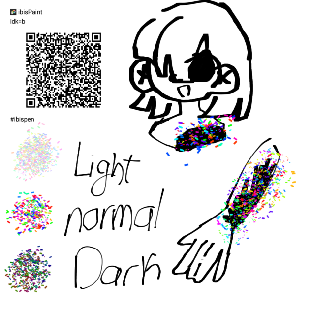 glitch effect - ibisPaint