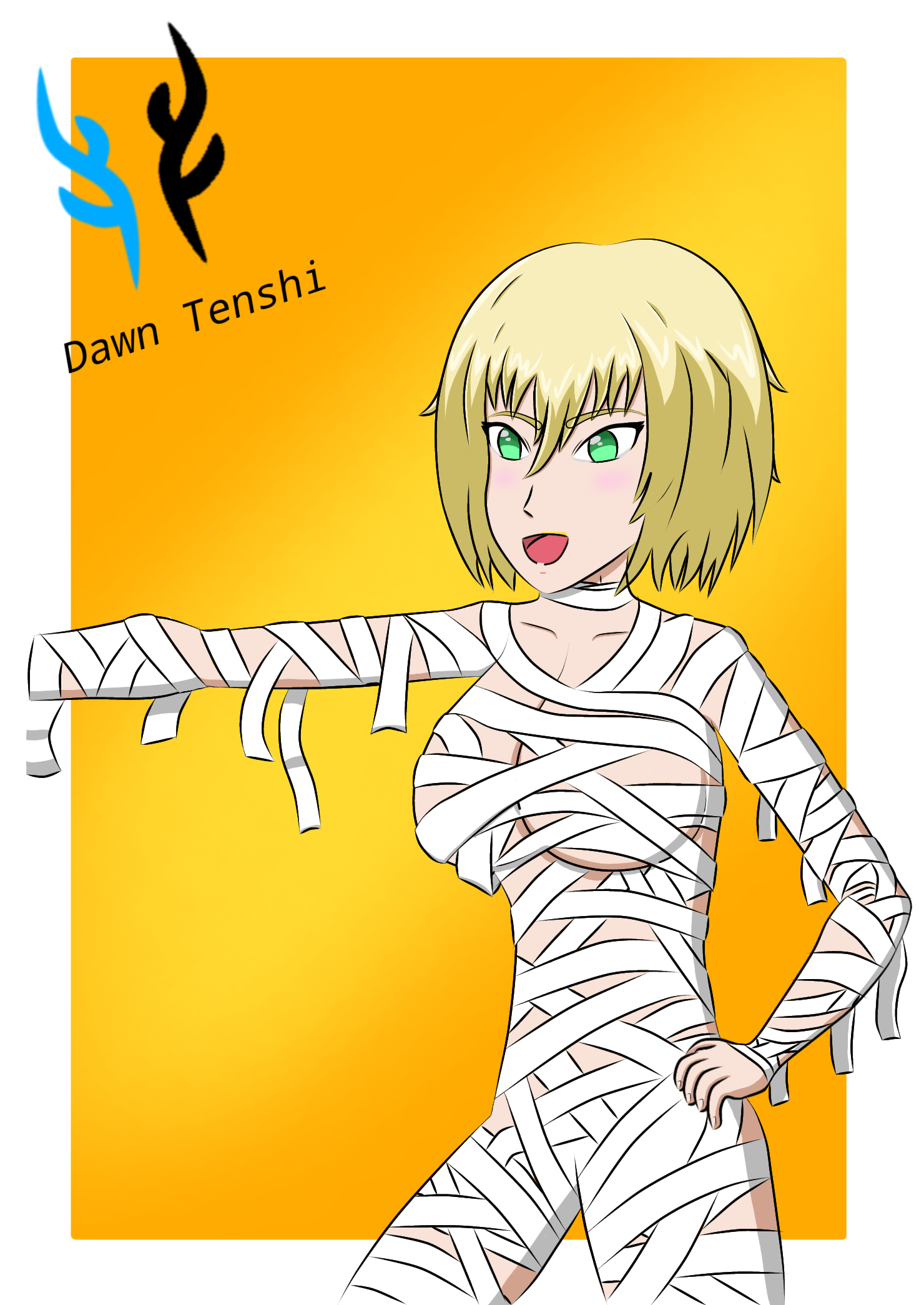 Chika Halloween Mummy - ibisPaint