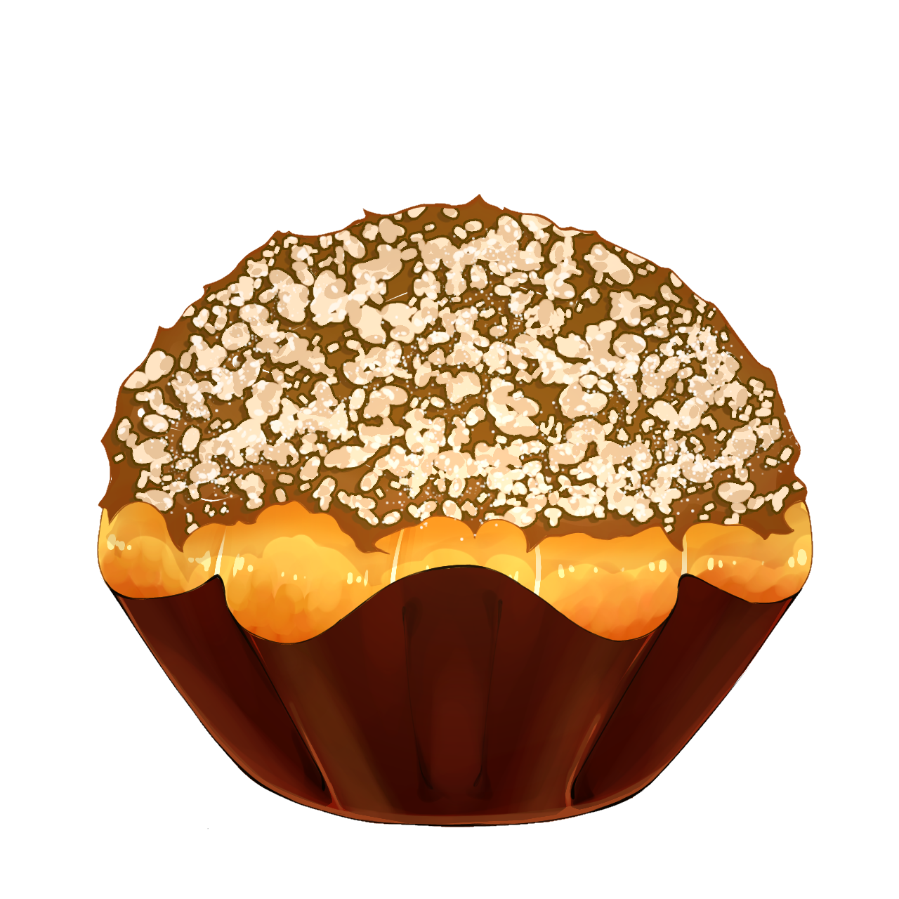 Nutella Ensaymada - ibisPaint